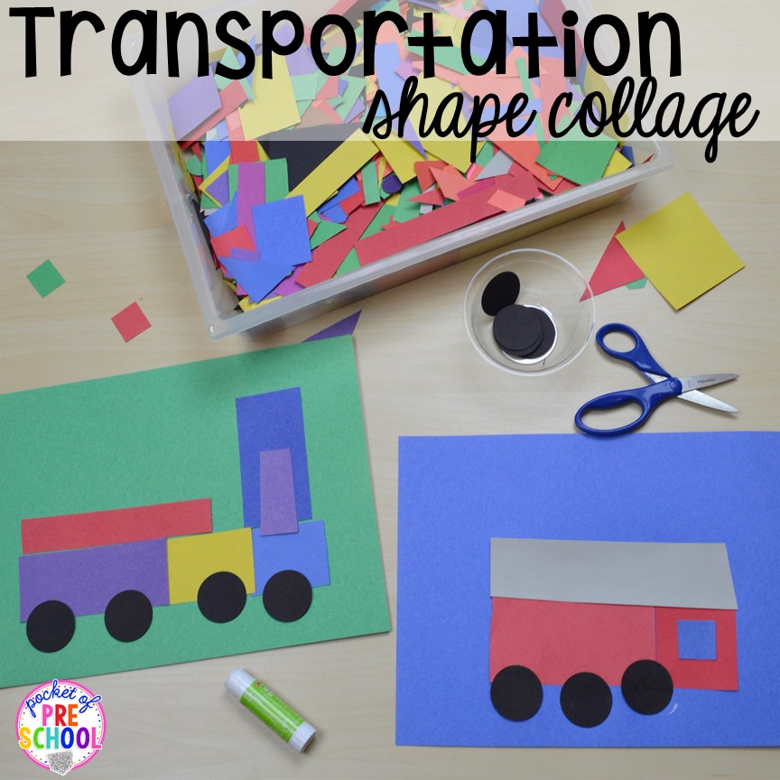 Transportation Centers and Activities (Road Number Mat Freebie too ...