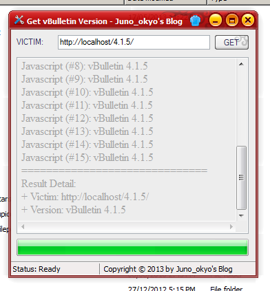 Get vBulletin Version v2.0 - Juno_okyo's Blog