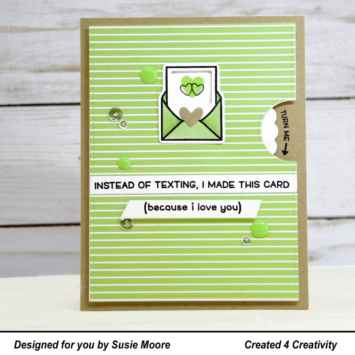 Created 4 Creativity : Instead of Texting, I Made this Card