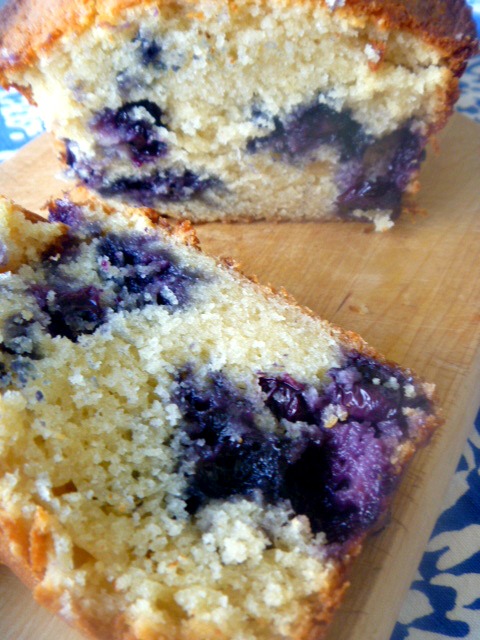 Slice of Southern: Blueberry Muffin Bread