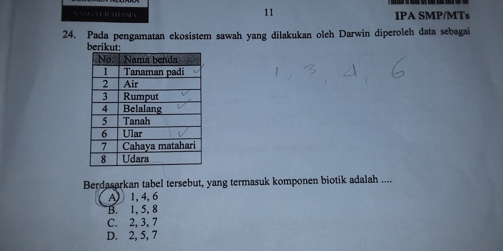 SOAL UJIAN NASIONAL ( UN ) IPA DAN PEMBAHASANNYA - SMP KLS IX | JDSK