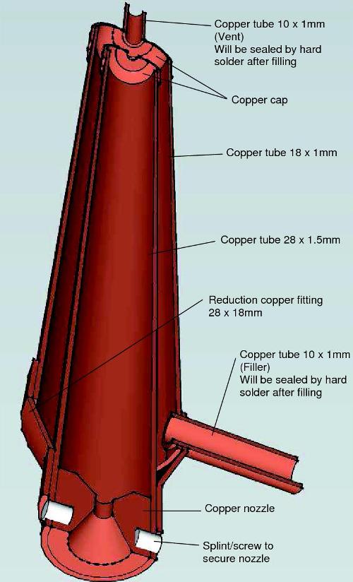 lab notebook: Solid-steam rocket motor