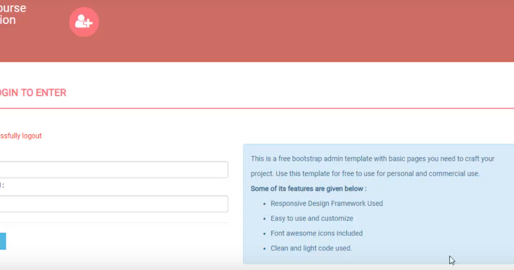 Online Course Registration System In Php Complete Project With Database Get Free Source Code