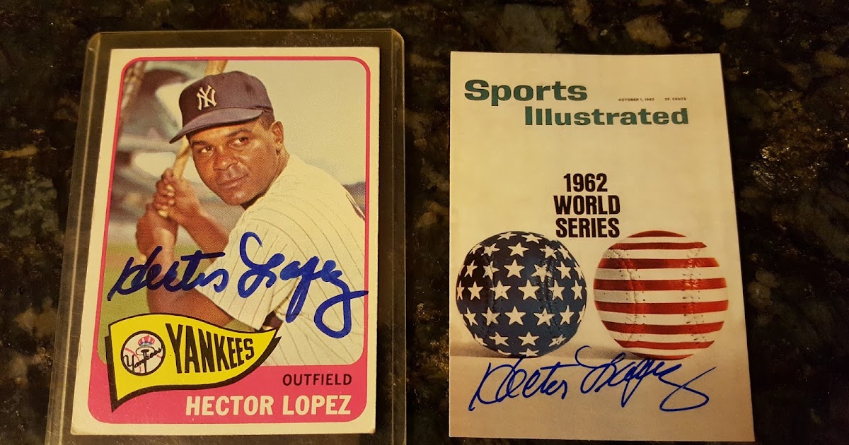 Autograph Through The Mail Athletes: Hector Lopez