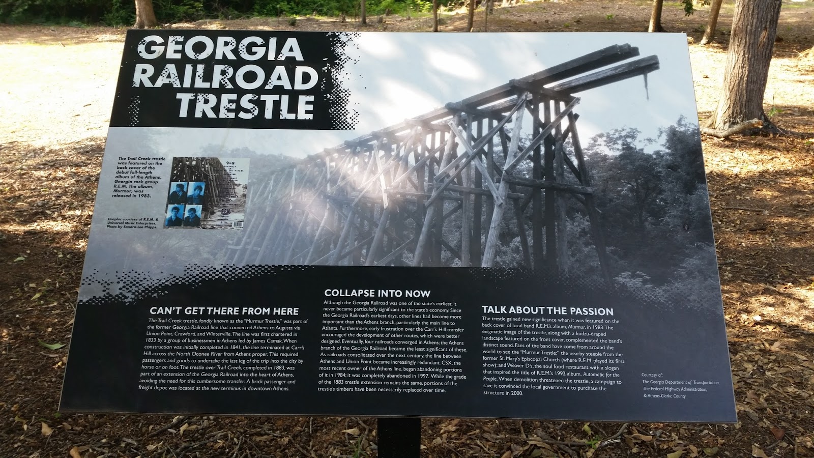 Athens, GA In Pictures: The Murmur Trestle Today