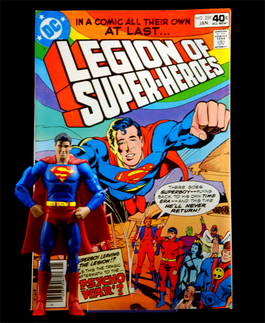 The Legion of Super Bloggers! : LEGION TOYS: Superboy (Mattel 12-Pack)