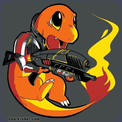 Jeff 'n' Angel: Charmander with Flamethrower