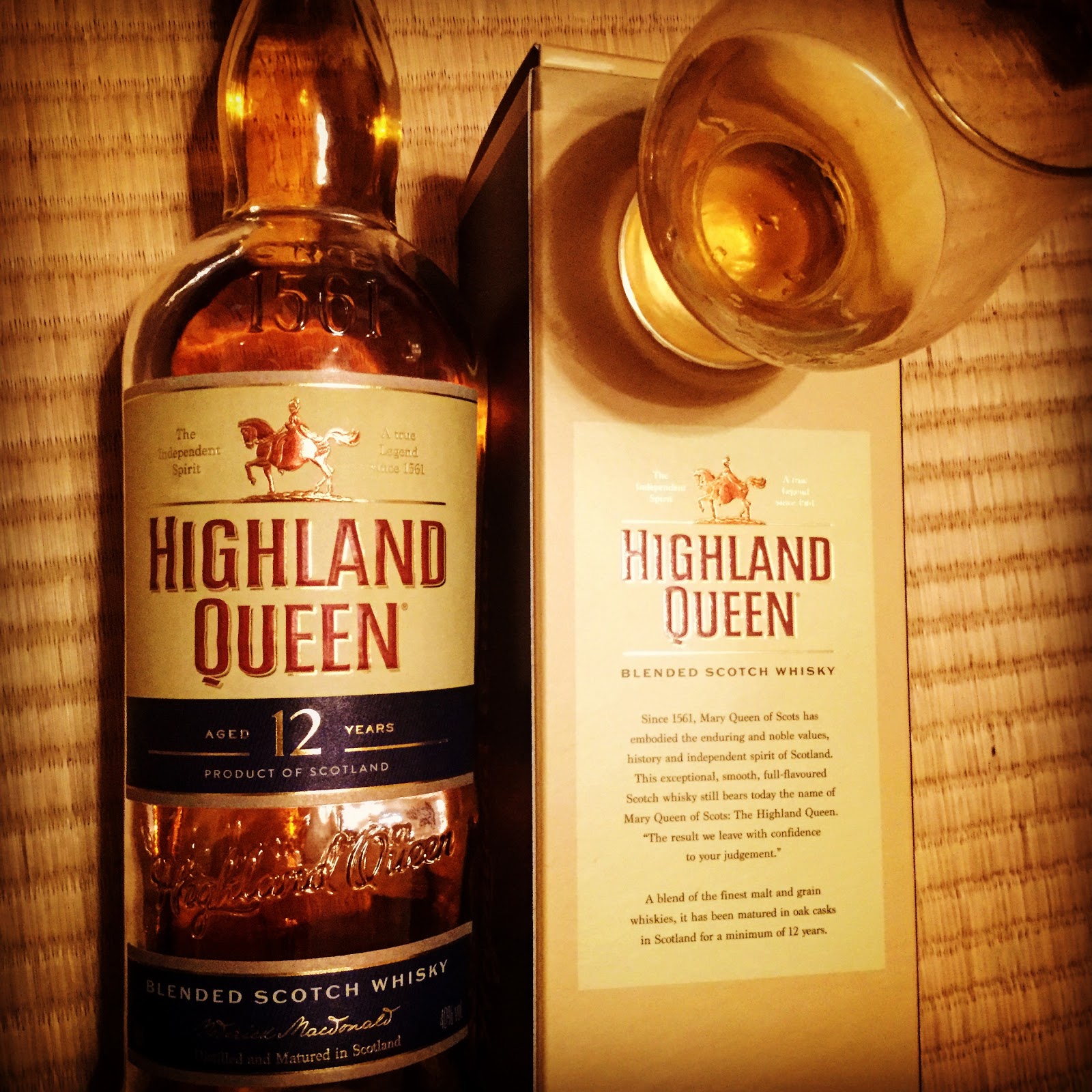 D's Whisky Notes: Highland Queen Aged 12 Years