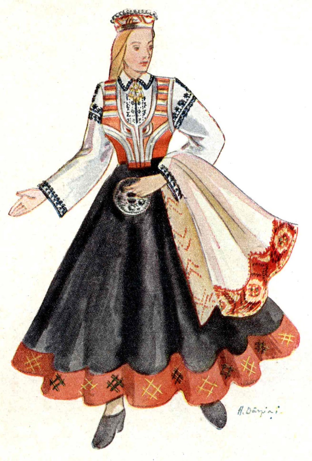 BIG PAWS: Tales of the past 6. National costume