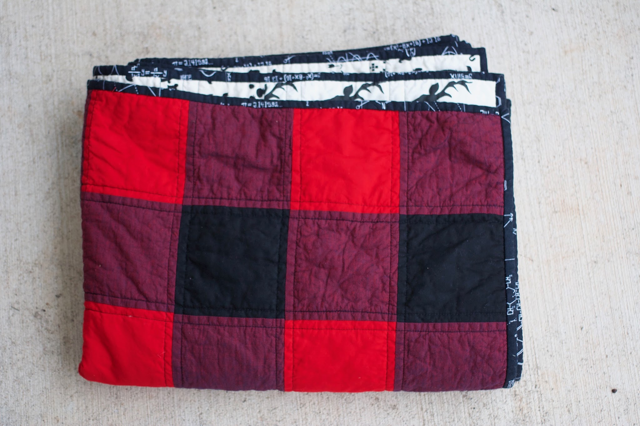 a quilt is nice: Buffalo Plaid Quilt