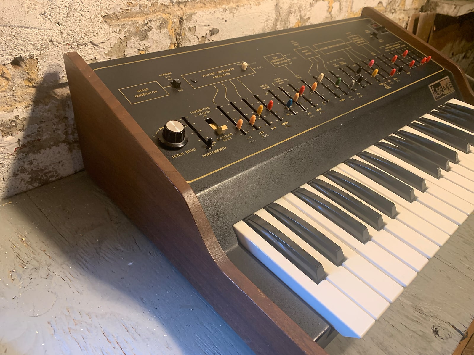 MATRIXSYNTH: ARP Axxe Monophonic Analog Synthesizer SN 1455