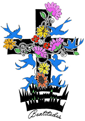 The Beatitude Cross | Christian Clip Art Review