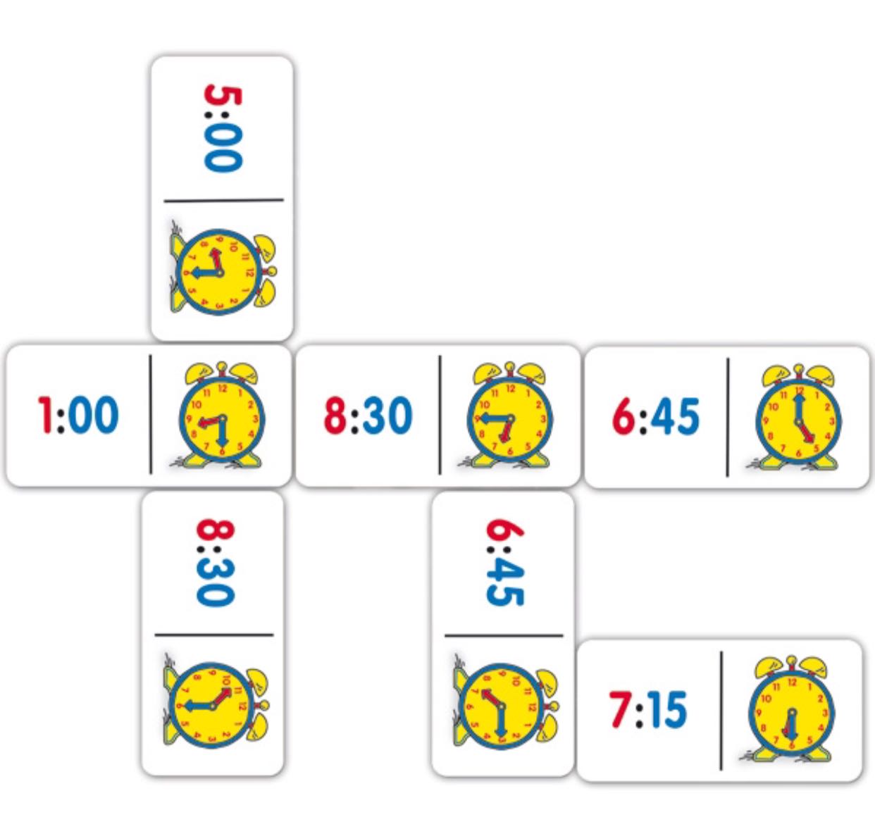 Matemáticas: El dominó de las horas