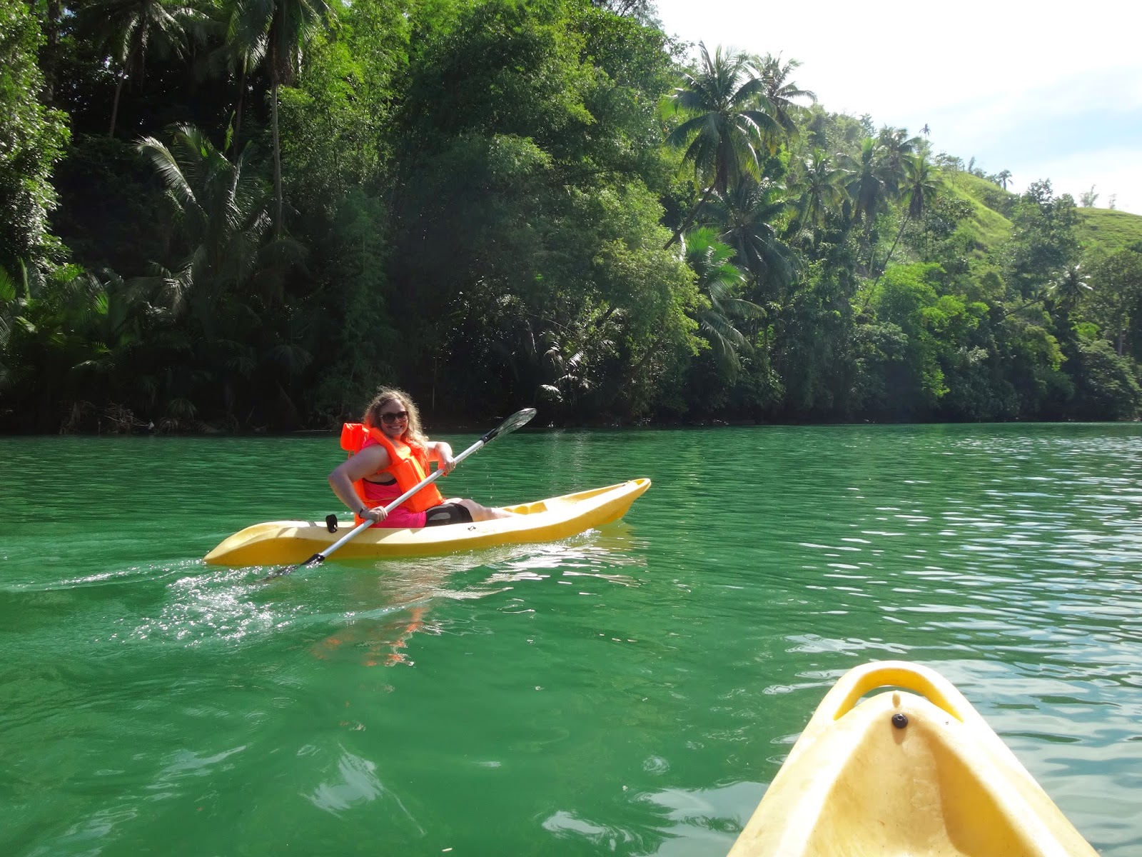 Kayaking Loboc River | The Mosbys in China