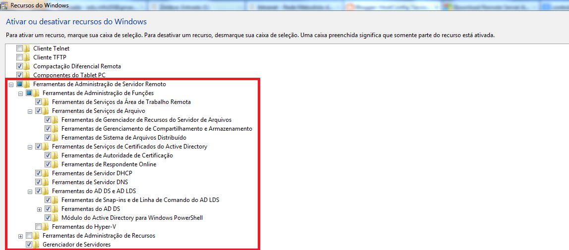 Administrando o AD (active directory) pelo windows 7 | HostConfig ...