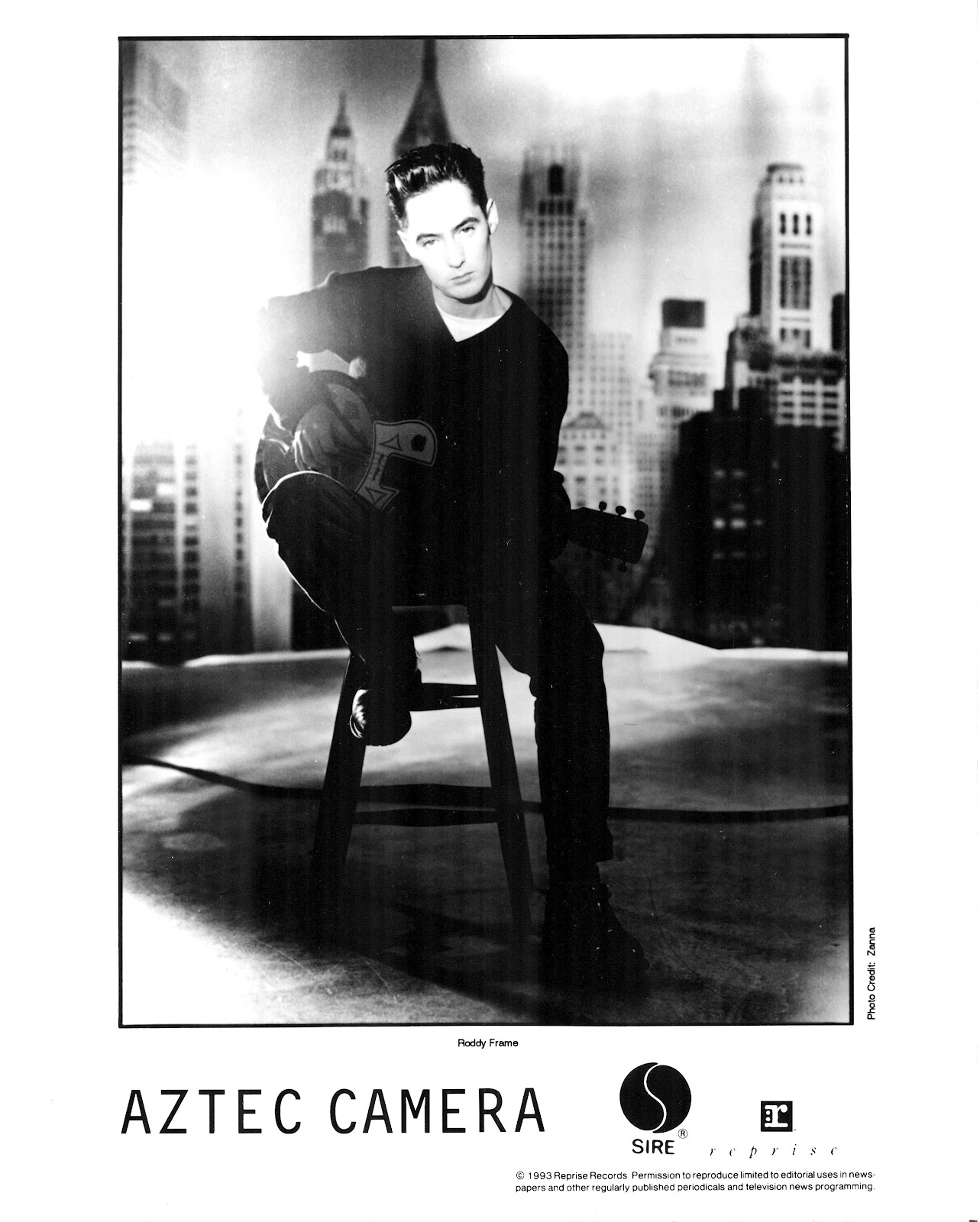 Lansure's Music Paraphernalia: AZTEC CAMERA | RODDY FRAME | Press Kits ...