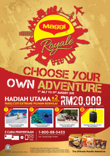 MAGGI Royale Choose Your Own Adventure Contest : Win Travel Package of ...