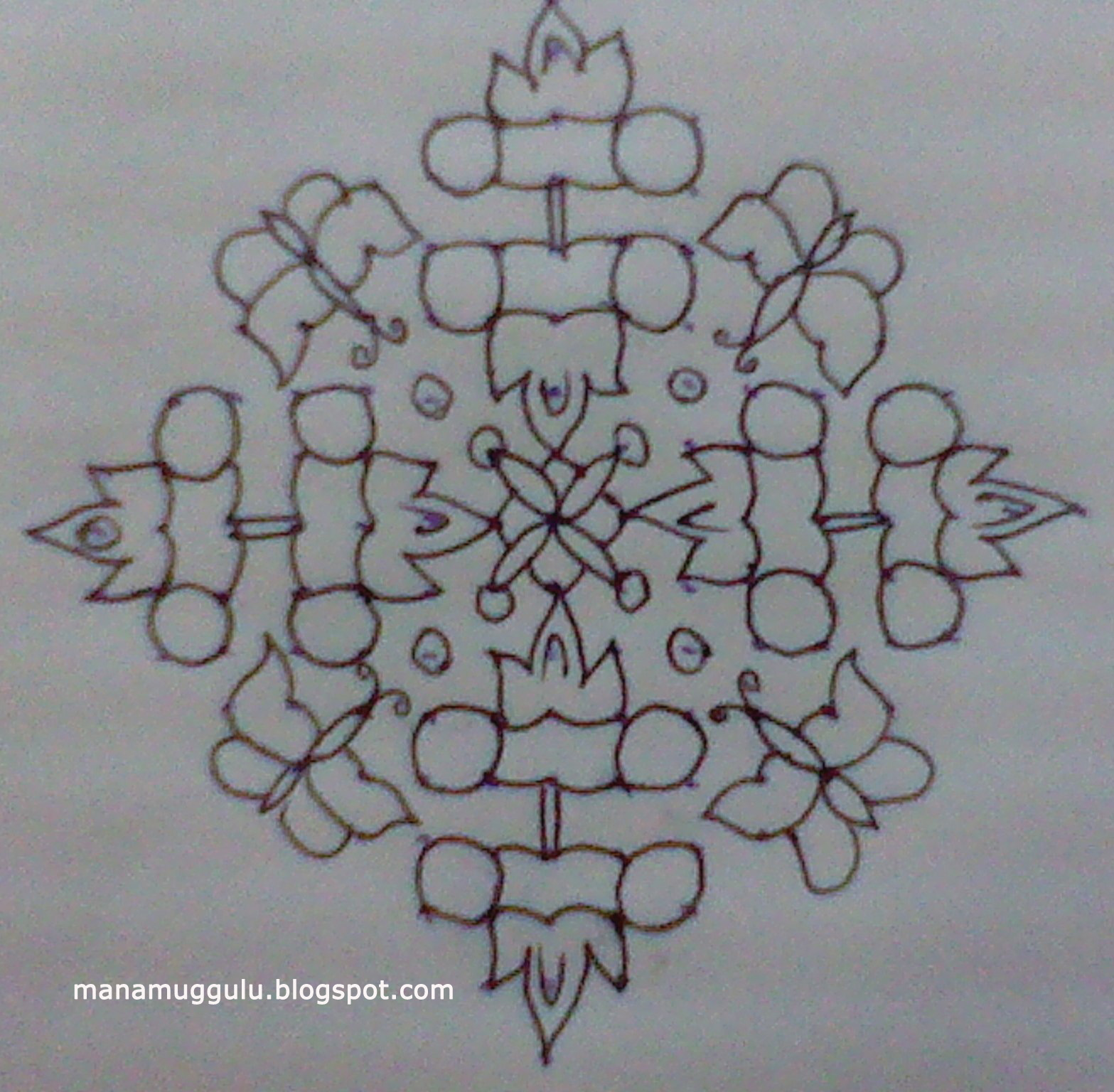 TELUGU WEB WORLD: SANKRANTHI FESTIVAL SPECIAL - FLOWER MUGGULU ...