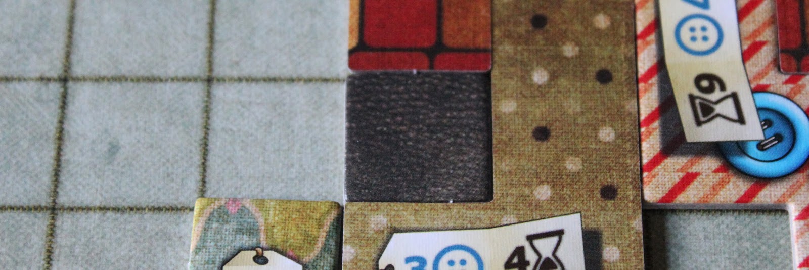 Random Nerdery: Cardboard - Patchwork board game review