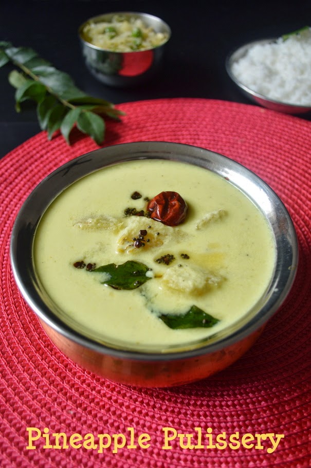 Palakkad Chamayal: Pineapple Pulissery