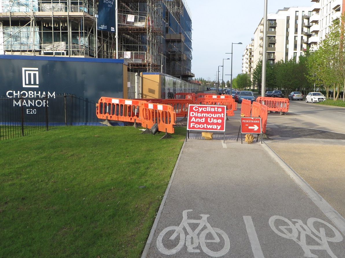 Hackney cyclist: Chobham Manor: The newest neighbourhood in the Olympic ...