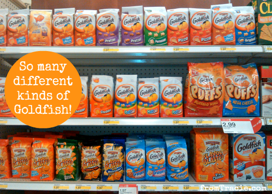 From Tracie: Goldfish Snacks Are An Even Bigger Catch
