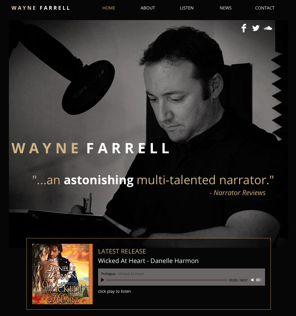 WAYNE FARRELL: Home