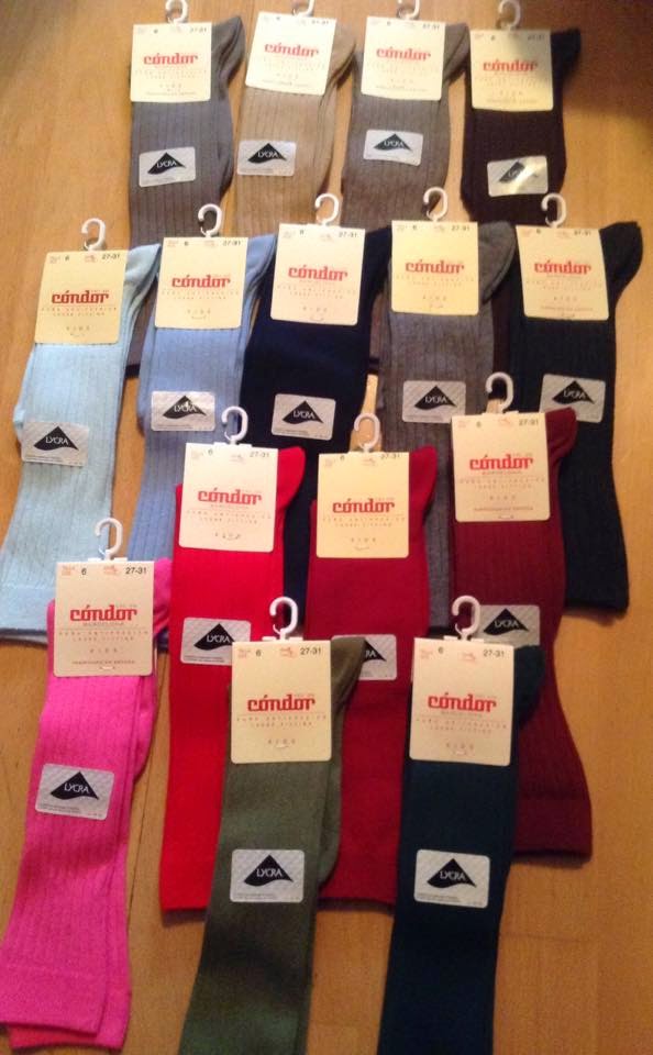 CONFECCIONA: Medias,leotardos y chaquetas cóndor