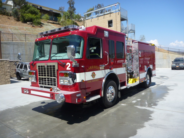 Lakeside Fire District: Lakeside Places New Apparatus In Service