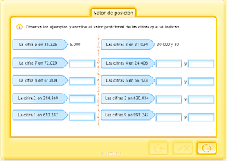 EL BLOG DE QUINTO: EL VALOR DE POSICIÓN DE LAS CIFRAS