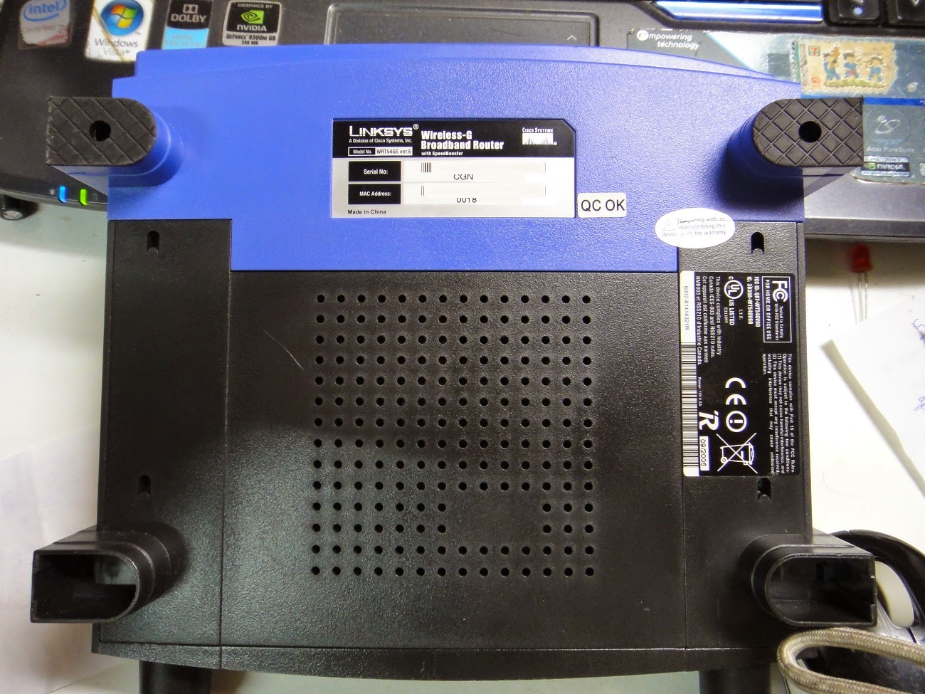 Sunny MCU and Electronics: Linksys WRT54GS v6