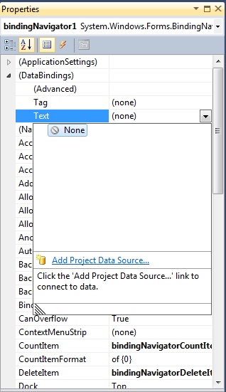 How to Use BindingNavigator control in Windows Forms Application | MY.NET Tutorials