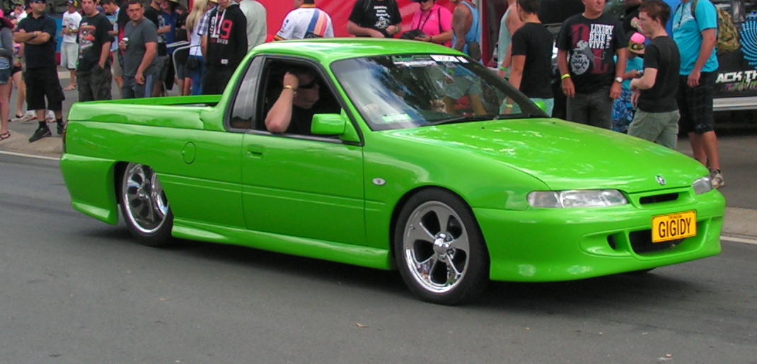 on four wheels: Summernats 2012 - Utes