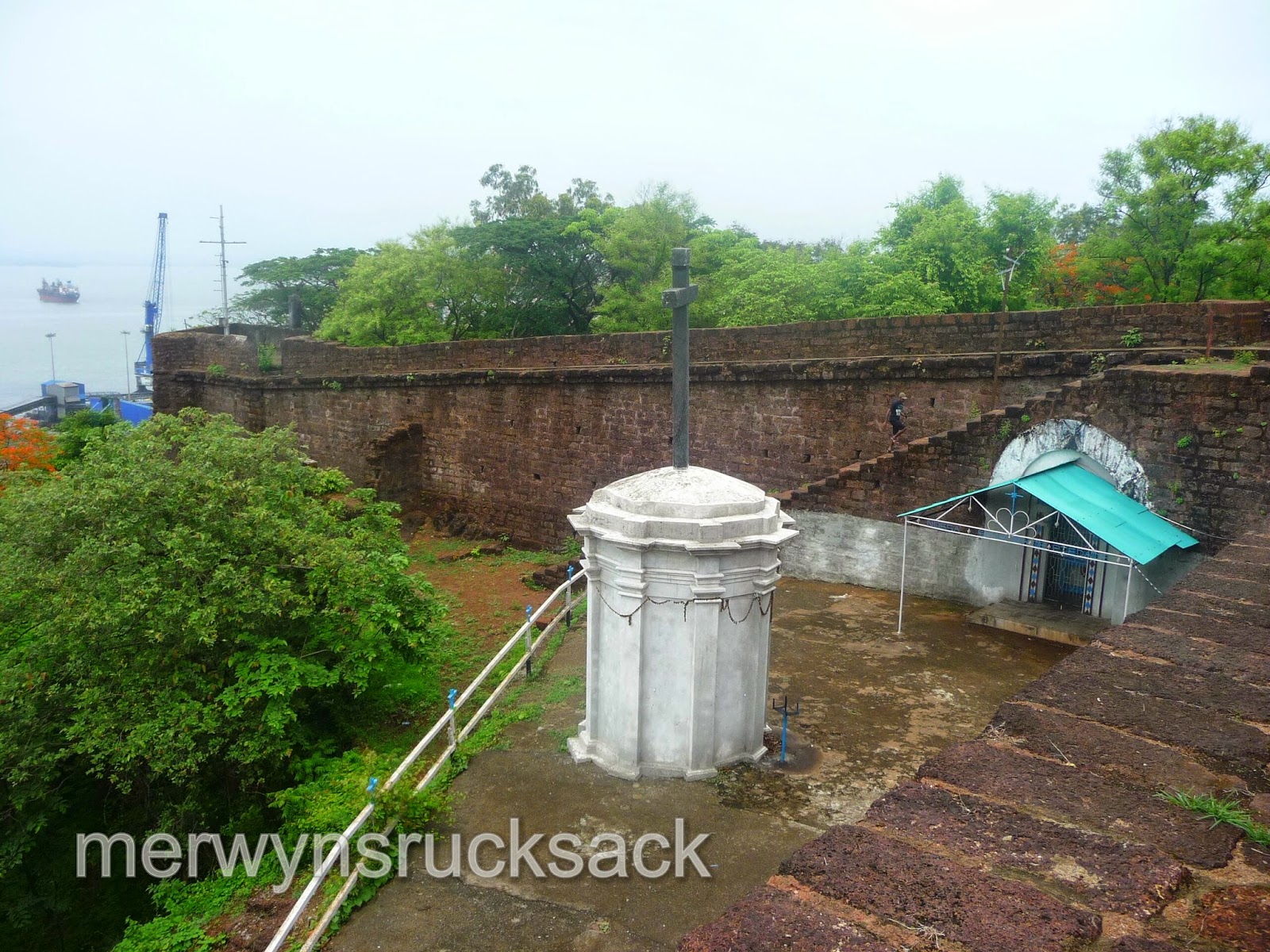 Goa - Mormugao Fort in Mormugao Port Trust in Vasco | The journey of a ...