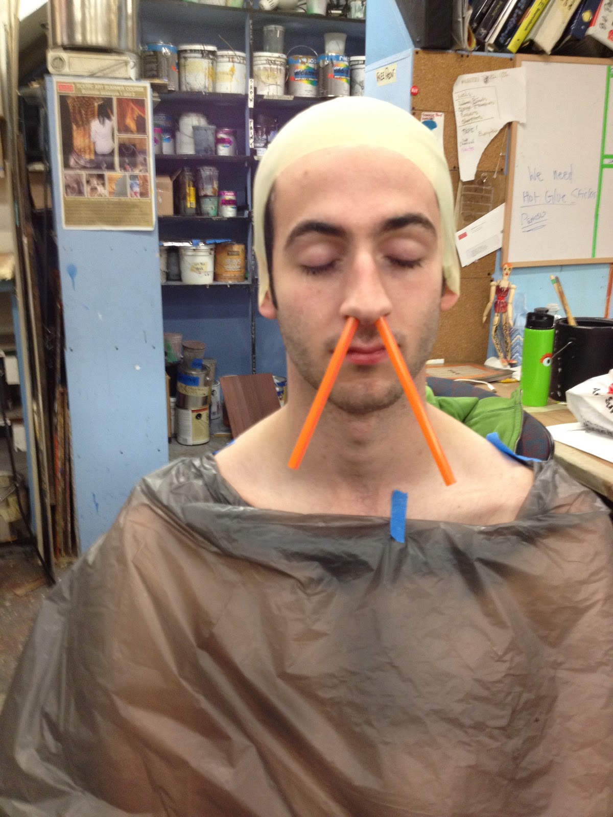 Masked, I Advance: Full Head Casting: Take 2