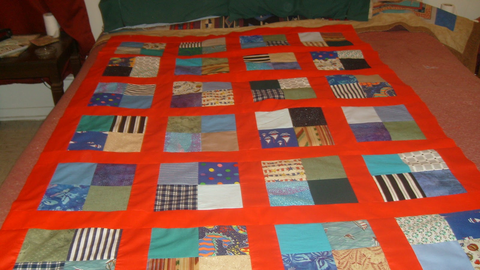 The Quilt Journey: BASIC FOUR PATCH QUILT