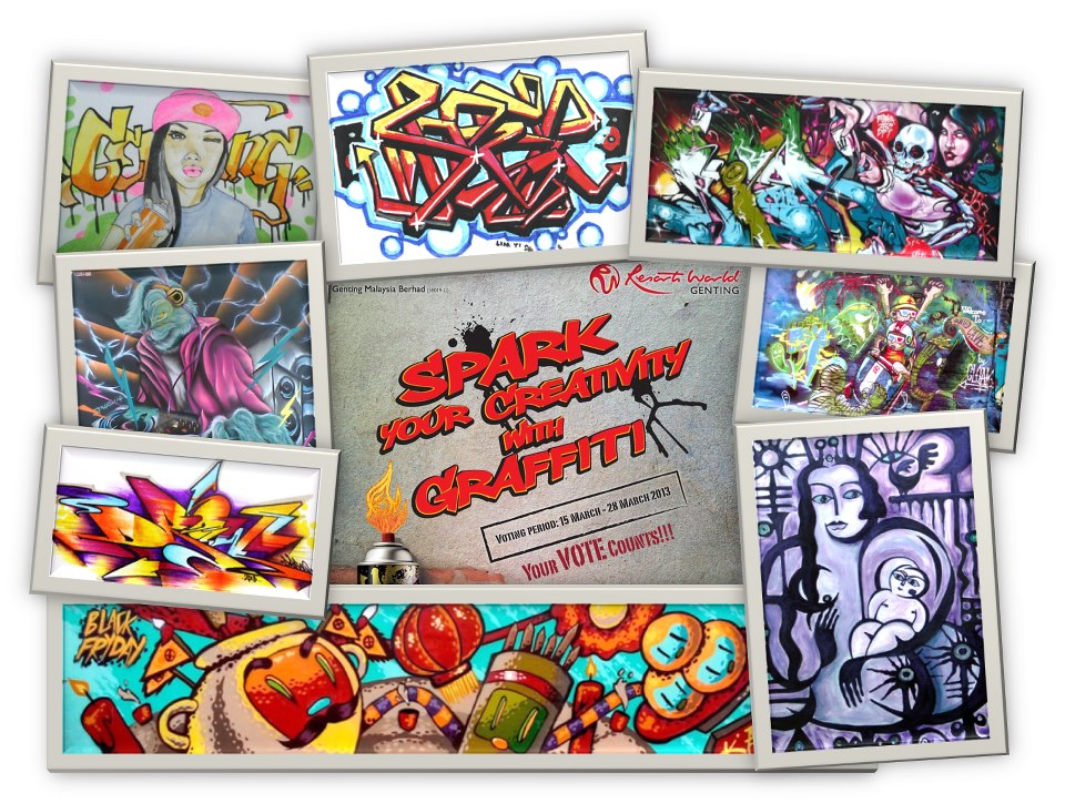 YNOT Graffiti Art Competition by RW Genting! ~ www.yuhjiun09.com ♥
