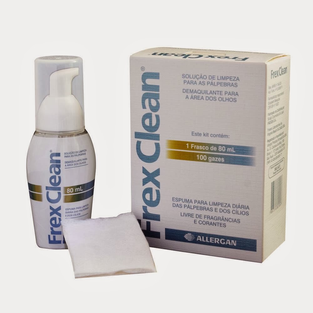 Dermatologique: Frex Clean espuma de limpeza demaquilante da Allergan