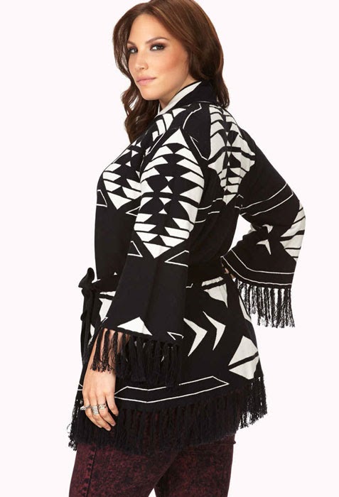 Fringed Cardigan | Free Clothing Guide