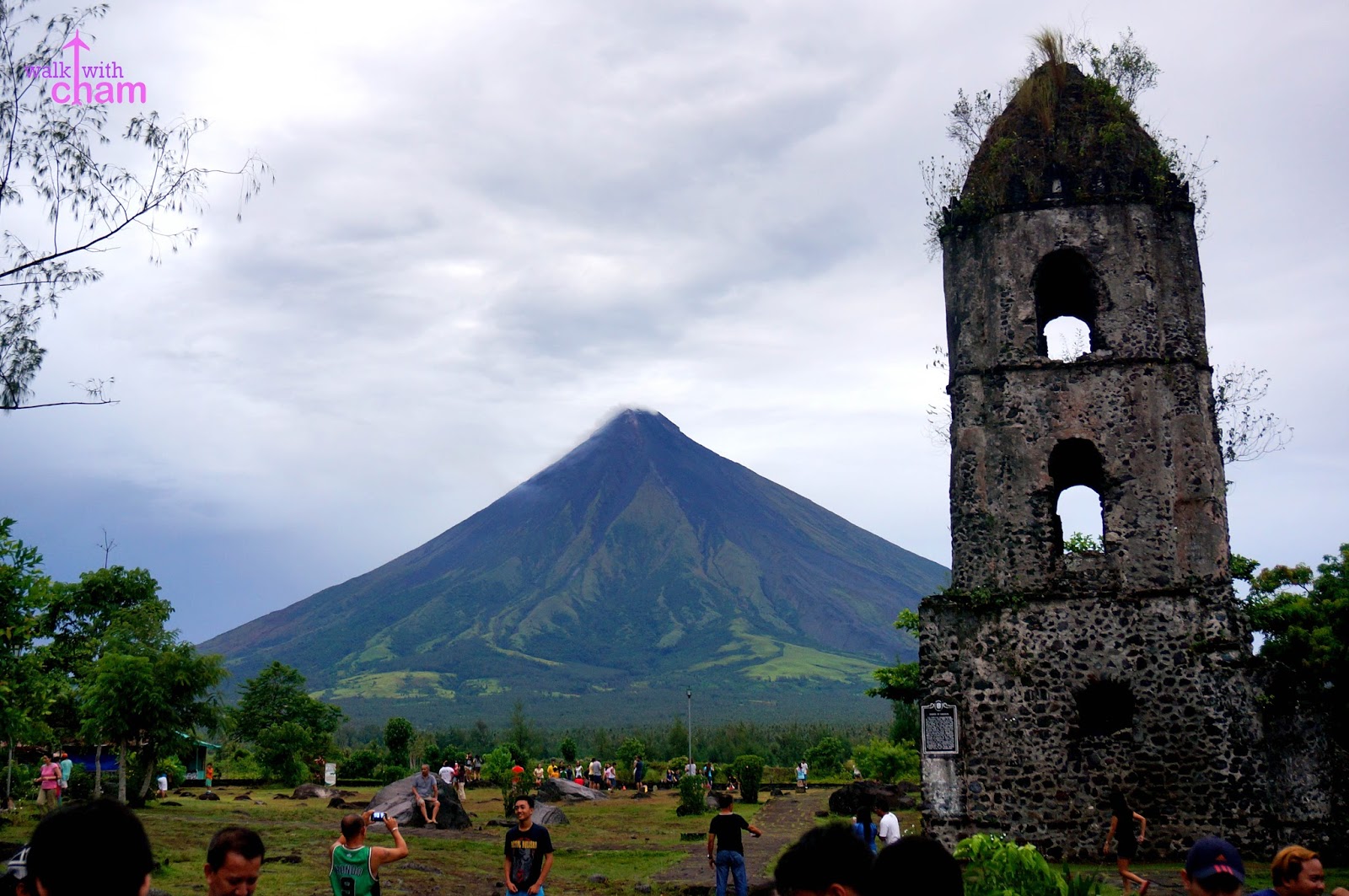 Walk with Cham: Cagsawa Ruins ALBAY