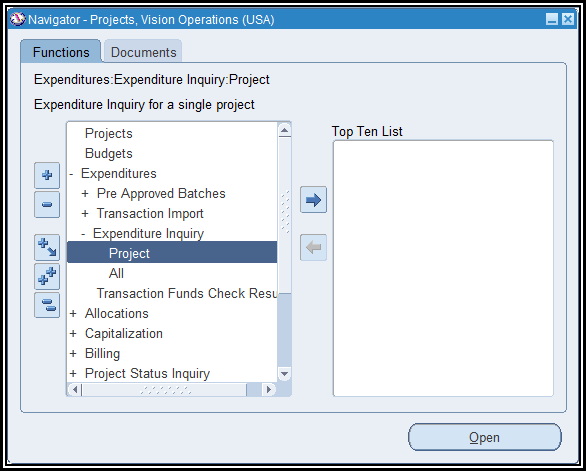 Oracle Applications: Oracle Payables To Projects Interface