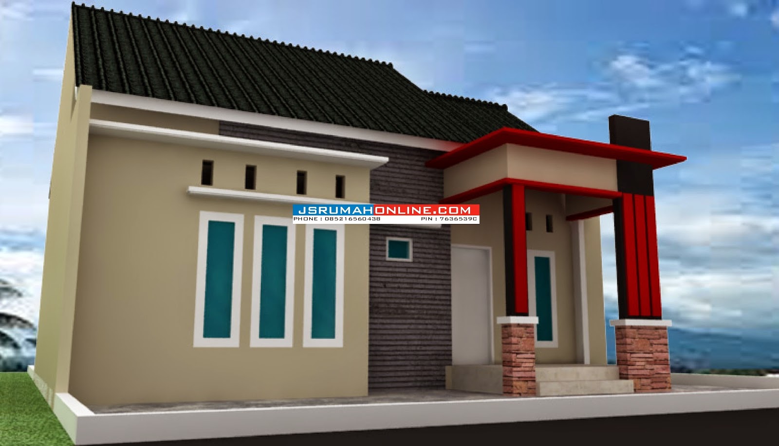 20+ Desain Rumah Tipe 54