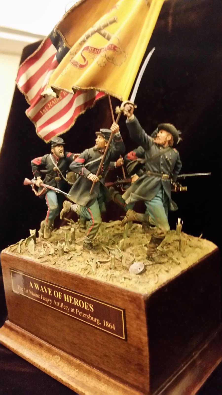 MMSI Chicago Show 2015. Bill Horan's 1st Maine Heavy Artillery 1864 ...