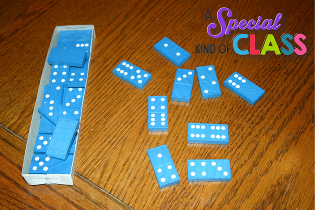 A special kind of class: Math Manipulative Monday - Dominoes