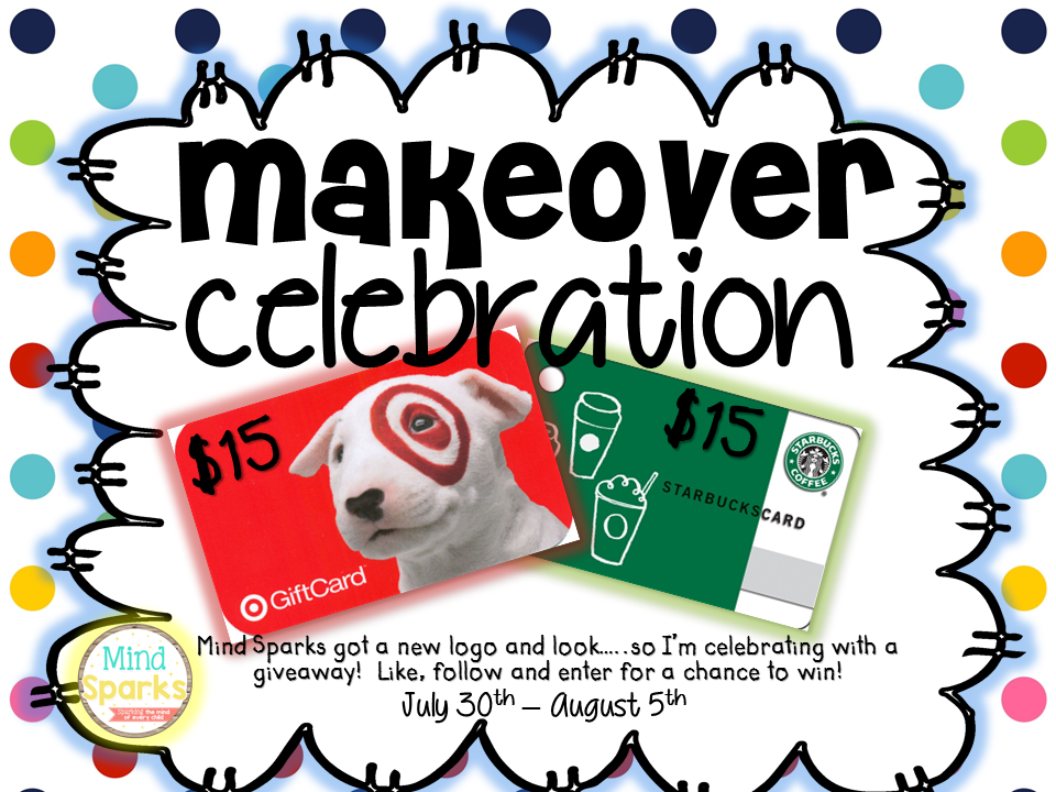 Mind Sparks: Makeover Celebration Giveaway! Win a Target or Starbucks ...
