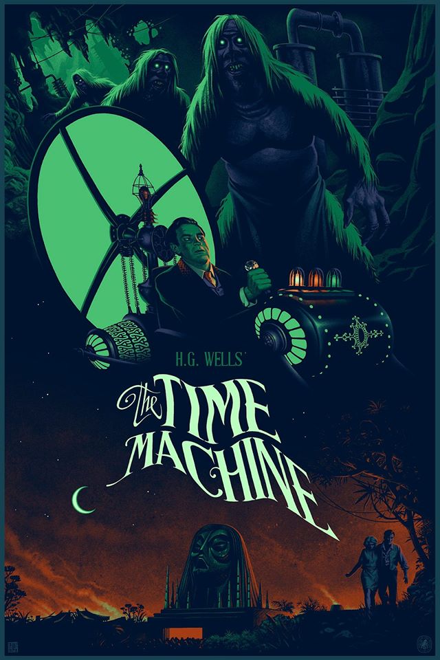 The Geeky Nerfherder: Movie Poster Art: The Time Machine (1960)