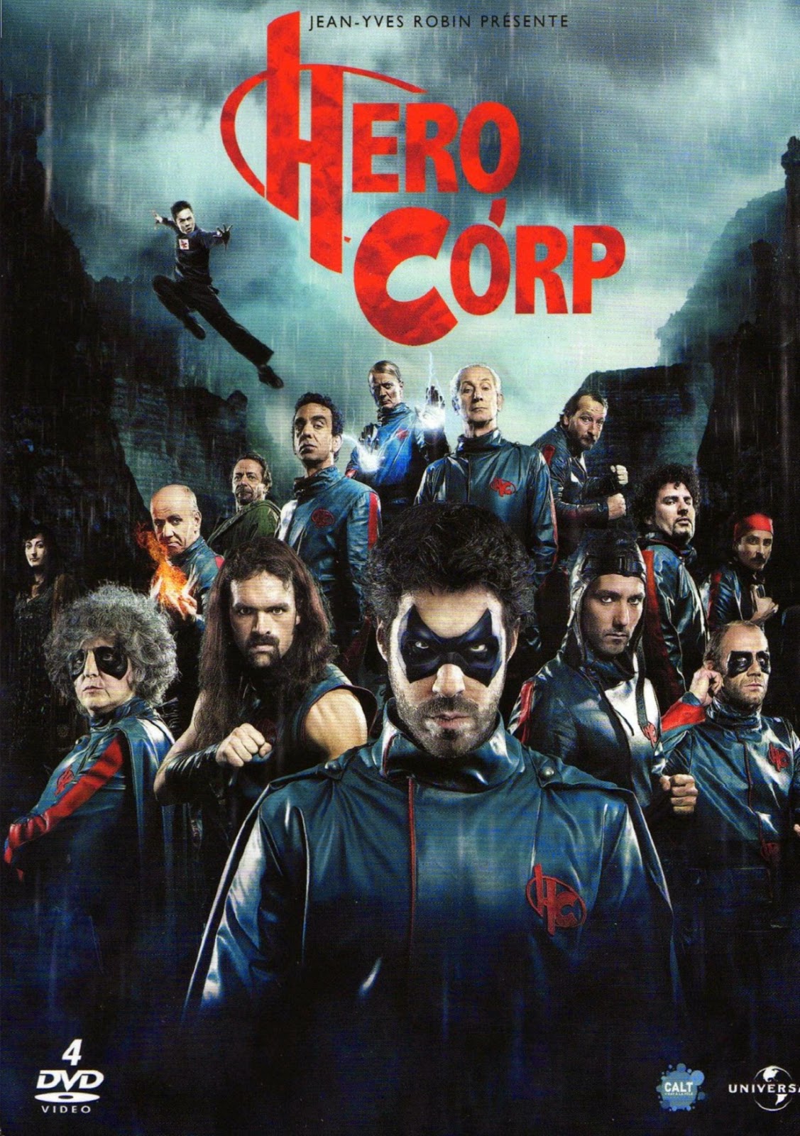 Allocritik: Hero Corp - Saisons 1 à 4, de Simon Astier (2008 - 2015)