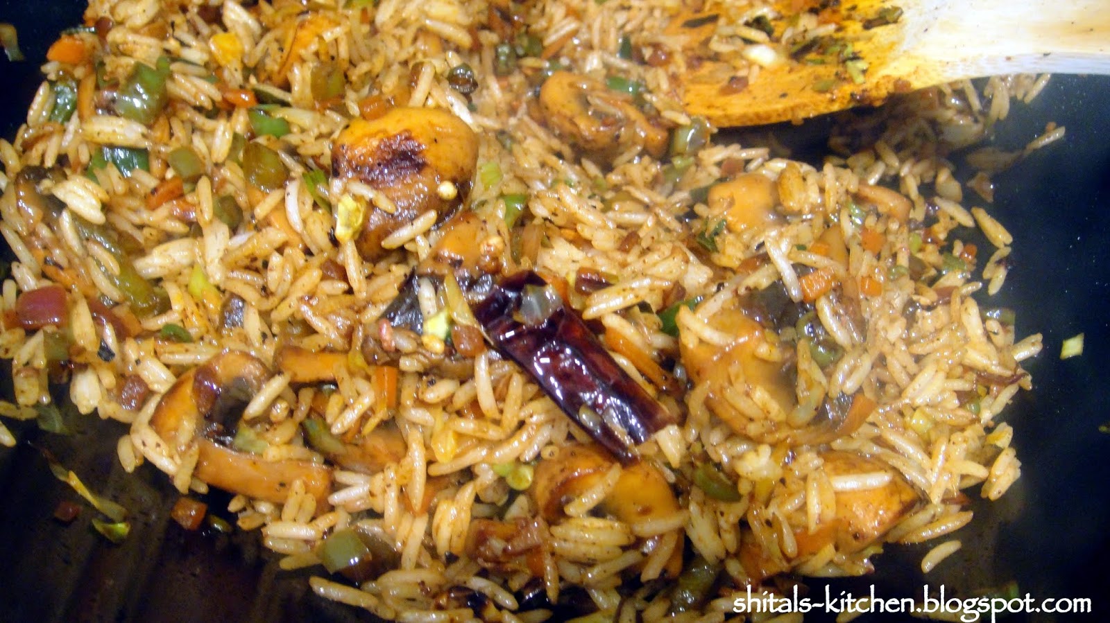 Shital's-Kitchen: Sichuan Fried Rice