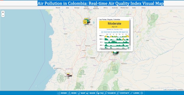 Task 3 - Narrating Experiences and Events: Air Pollution in Colombia ...