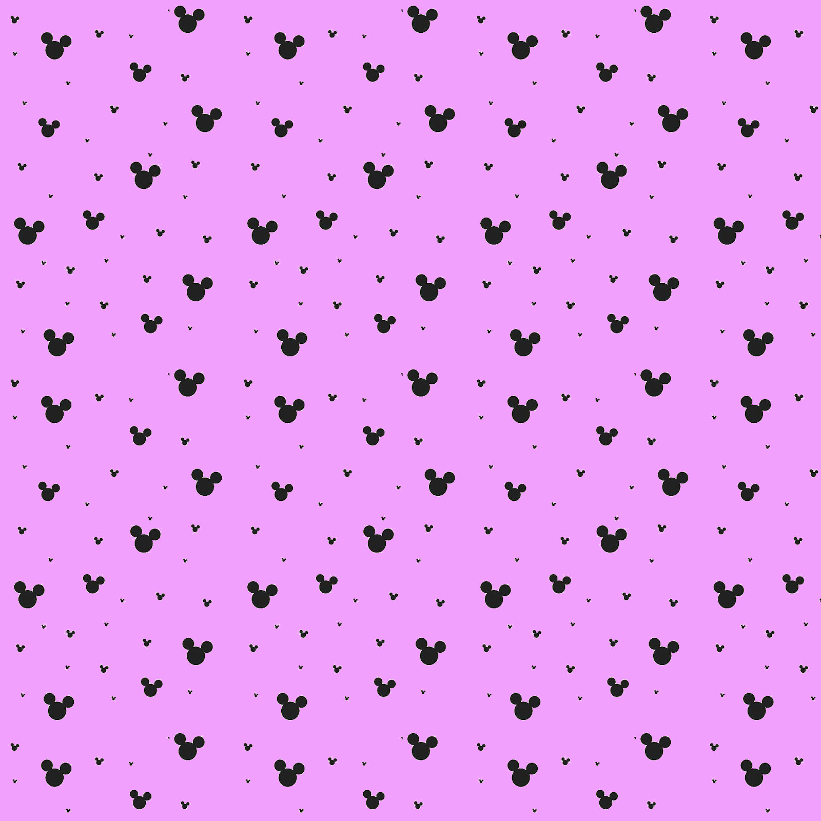 Papel digital Minnie Roxo